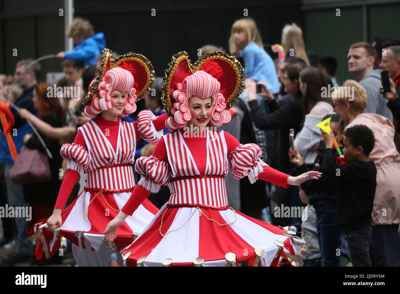 Manchester, UK. 19th June, 2022. The eleventh Manchester Day parade ...