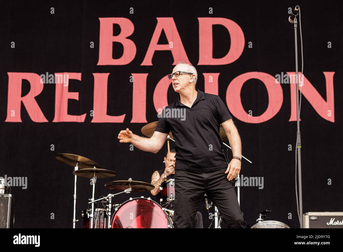 Copenhagen, Denmark. 17th, June 2022. The American punk rock band Bad ...