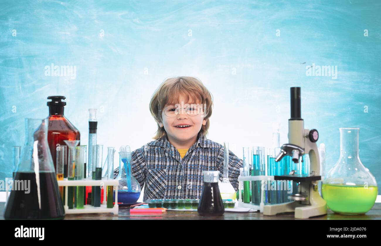 They carried out a new experiment in chemistry. Science and education ...