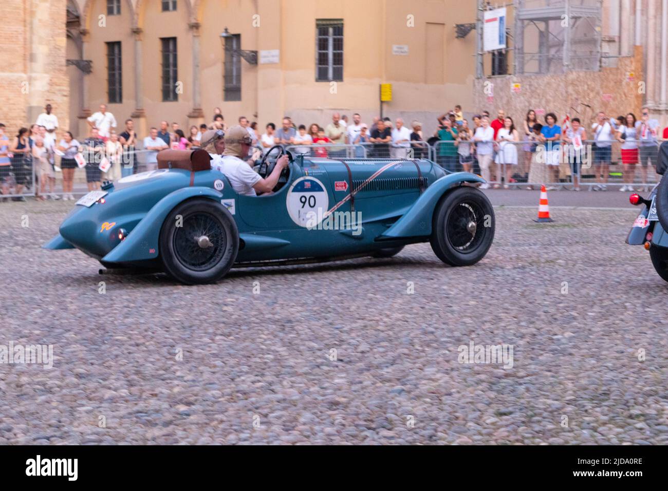 Parma, Italiy - 06, 18, 2022: Classic car race Mille Miglie 2022 ...