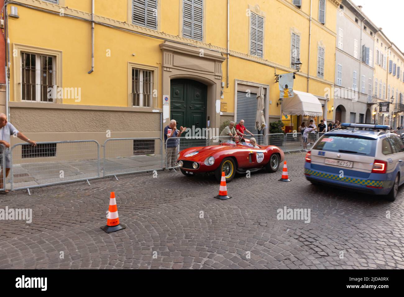 Parma, Italiy - 06, 18, 2022: Classic car race Mille Miglie 2022 ...
