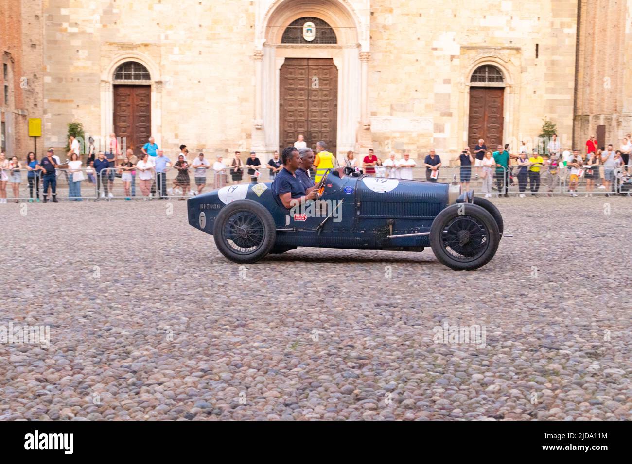 Parma, Italiy - 06, 18, 2022: Classic car race Mille Miglie 2022 ...