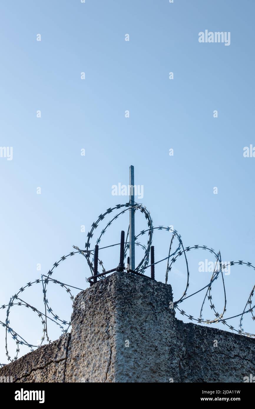 Security concrete hi-res stock photography and images - Alamy