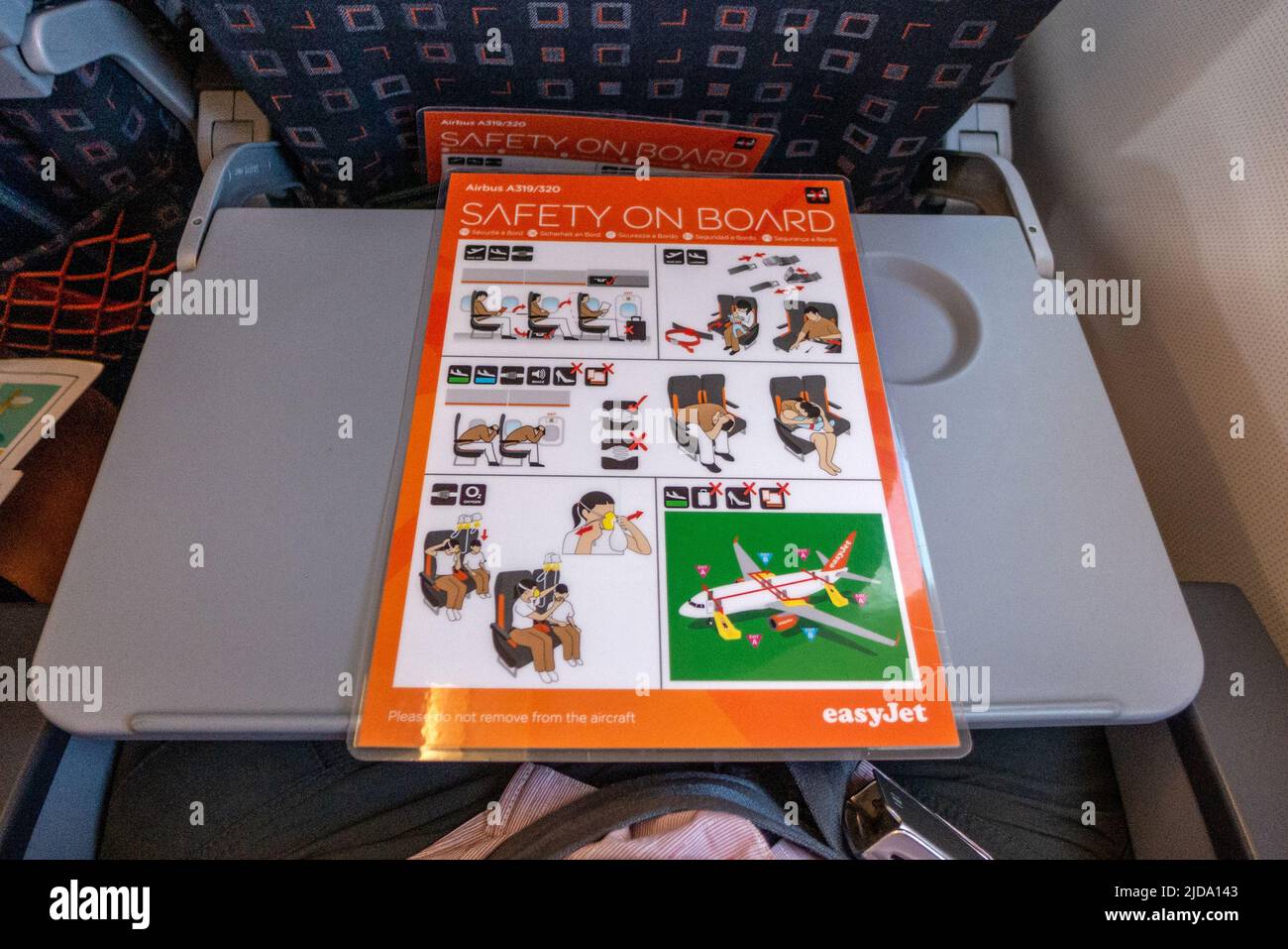 Safety cards hi-res stock photography and images - Alamy