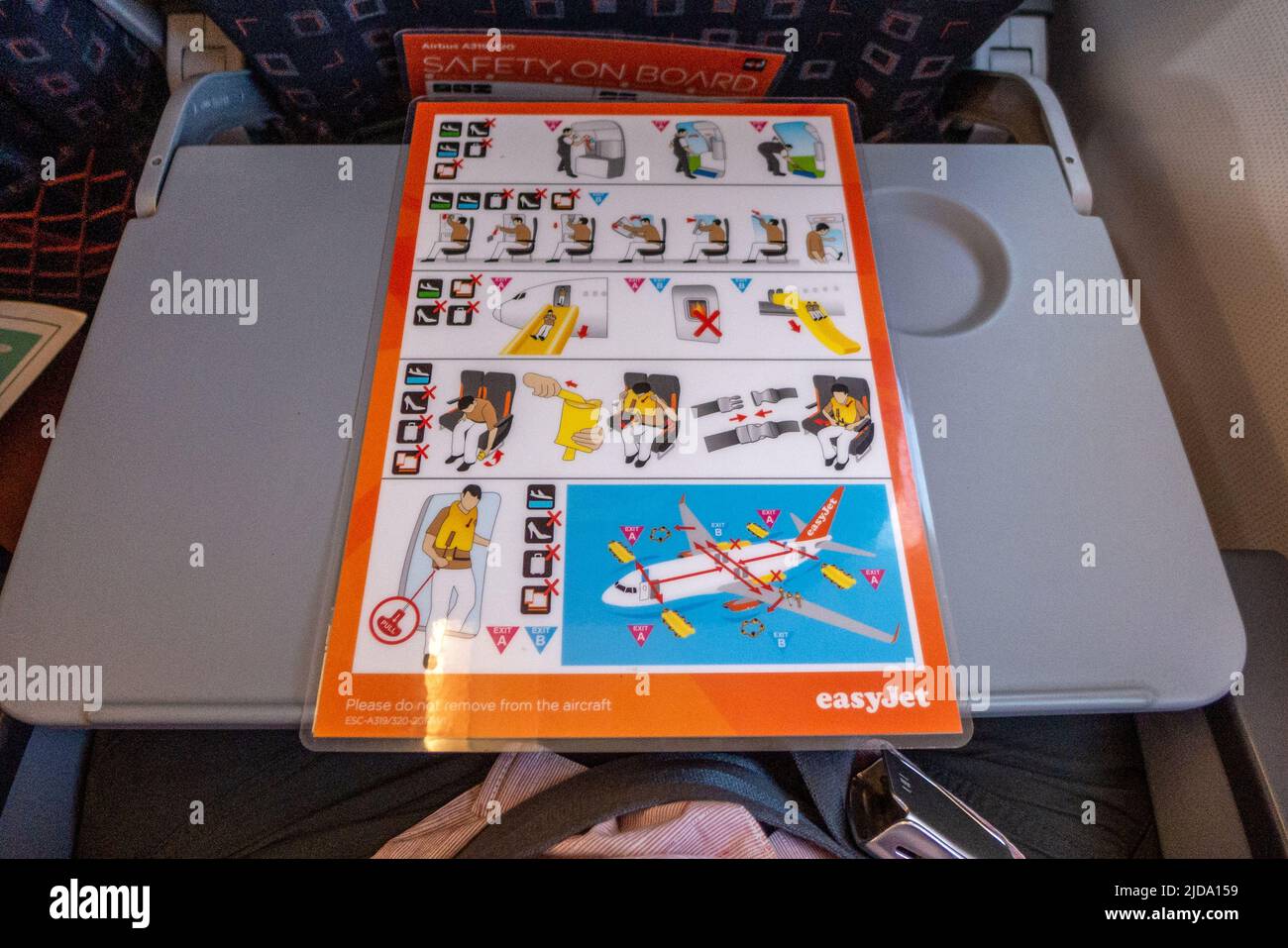 Safety cards hi-res stock photography and images - Alamy