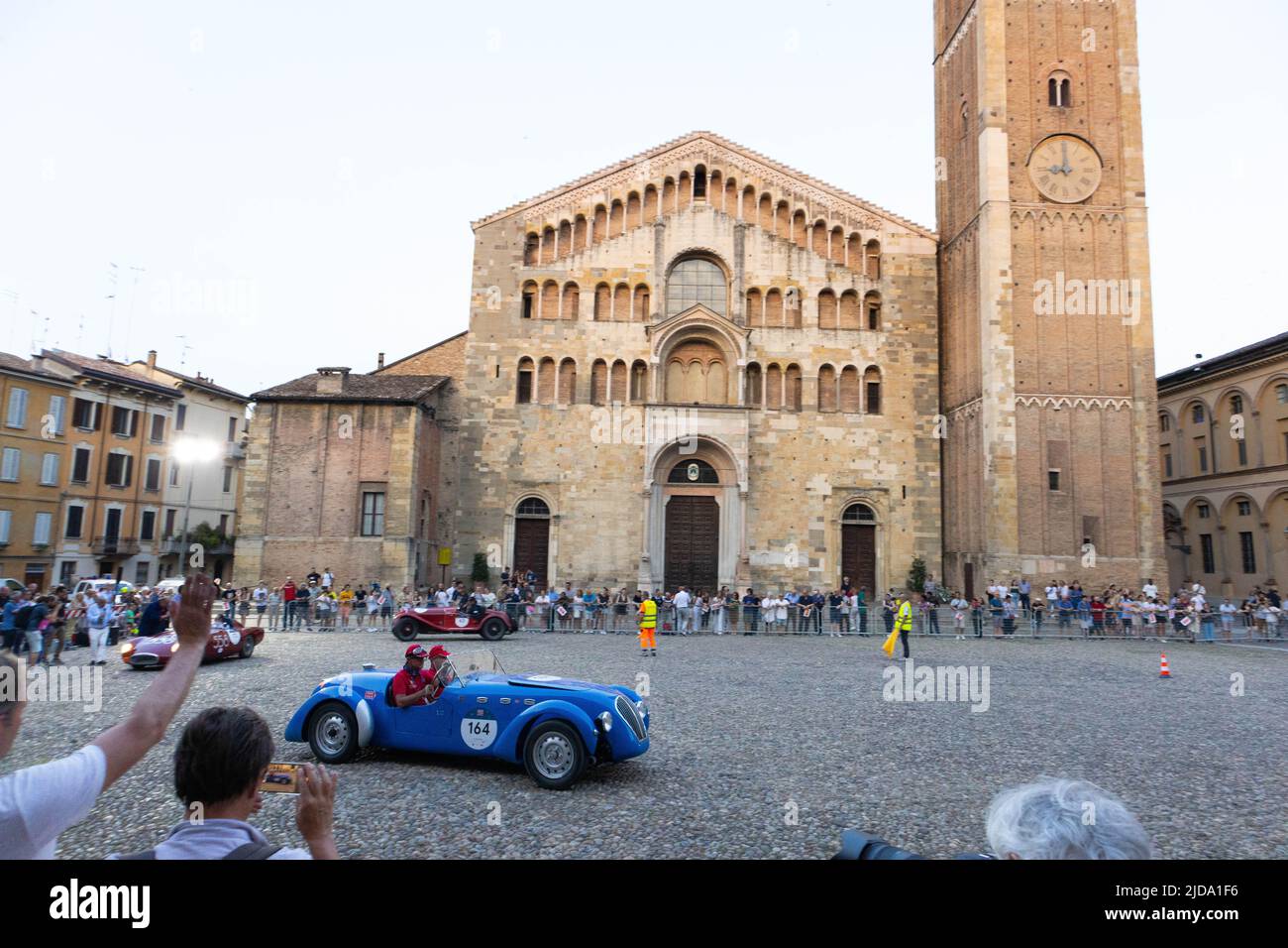 Parma, Italiy - 06, 18, 2022: Classic car race Mille Miglie 2022 Stock ...