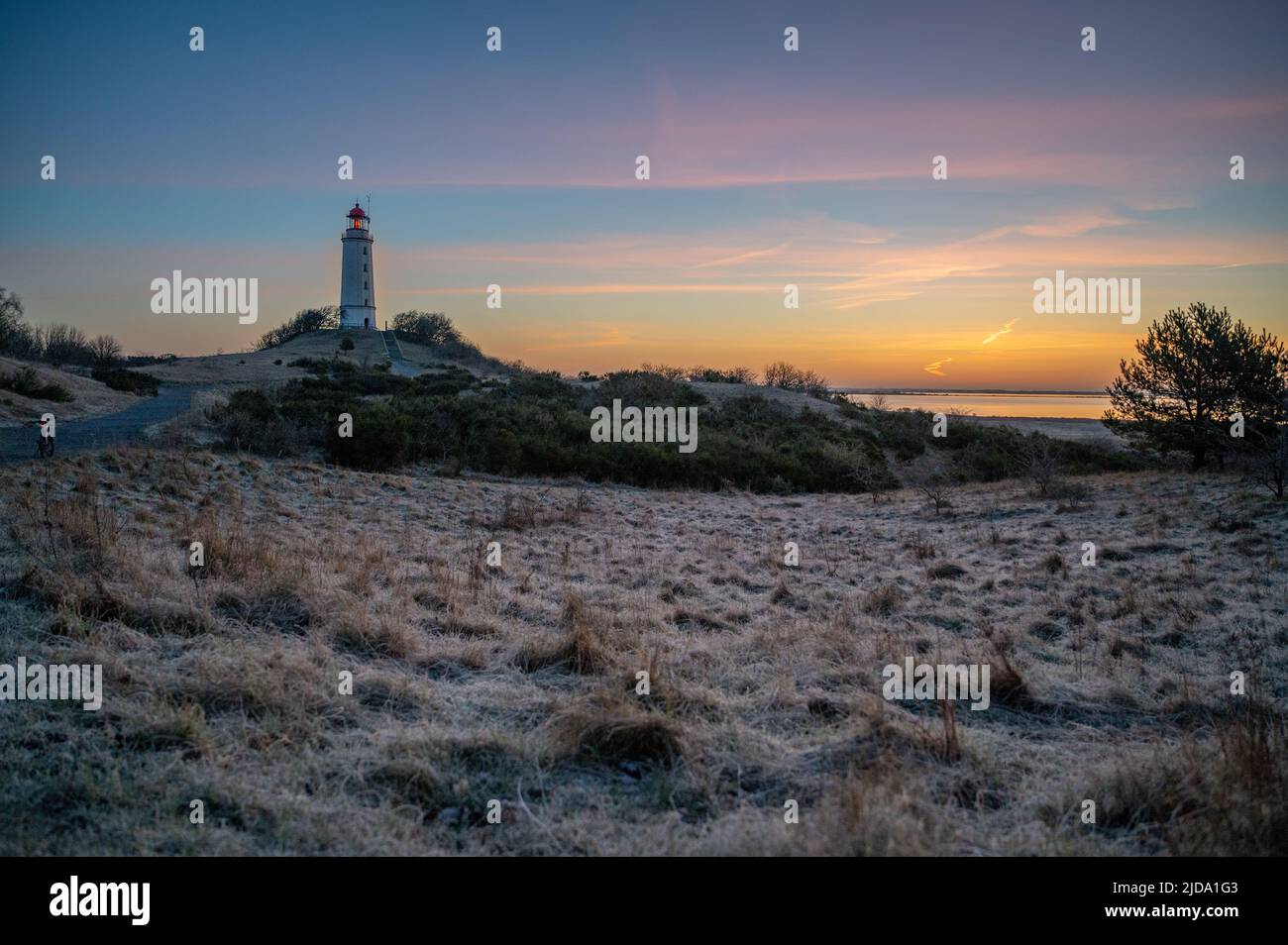 Leuchtturm auf der Insel Hiddensee Stock Photo - Alamy