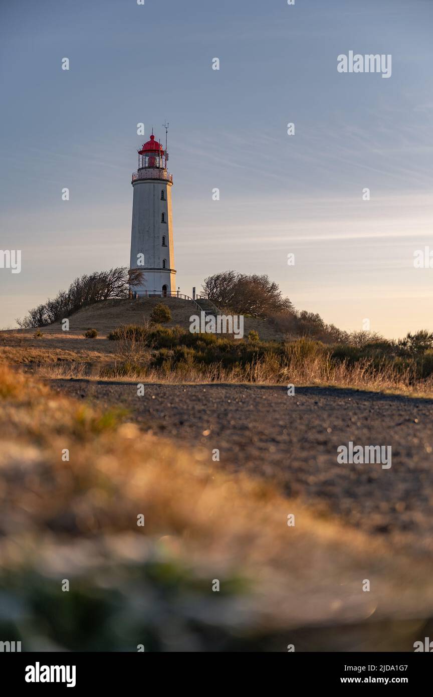 Leuchtturm auf der Insel Hiddensee Stock Photo - Alamy