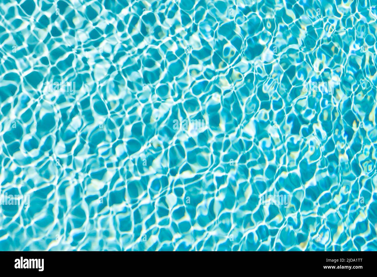rippled water blue color in summertime swimming pool Stock Photo - Alamy