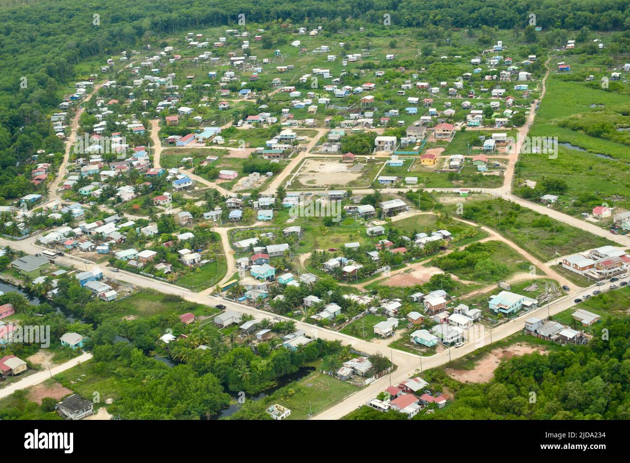 Belize city belize tourism village hi-res stock photography and images ...