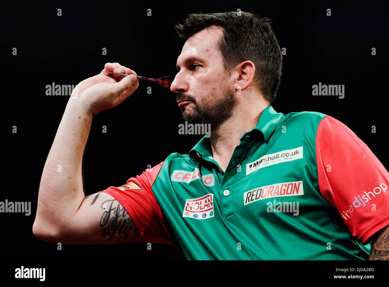 19 June 2022, Hessen, Frankfurt/Main: Darts: World Team Championship ...