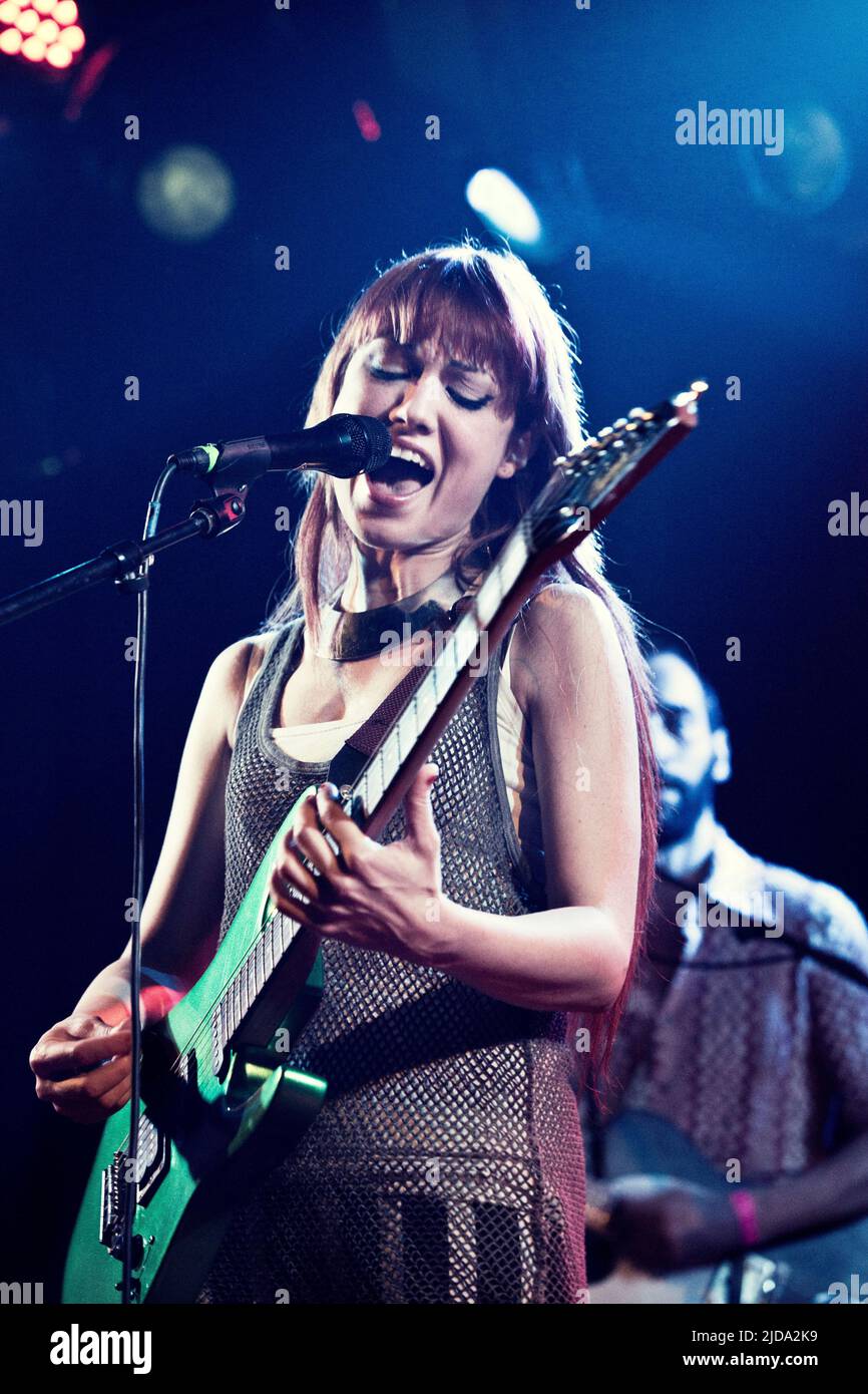 Beatrice Antolini performs live at Circolo degli Artisti in Rome Stock ...