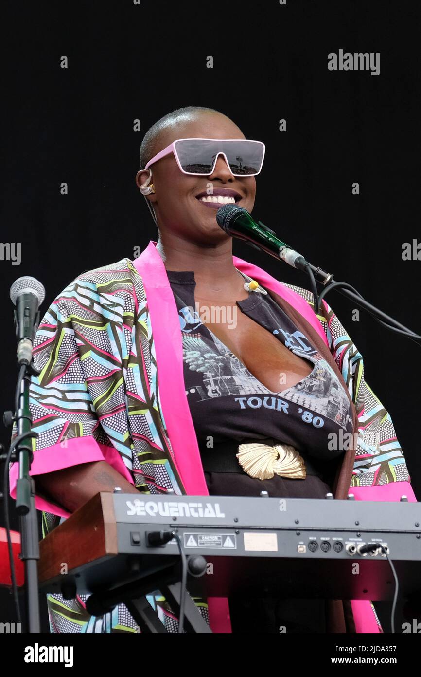 Classically trained British born gospel and neo-soul singer Laura Mvula ...