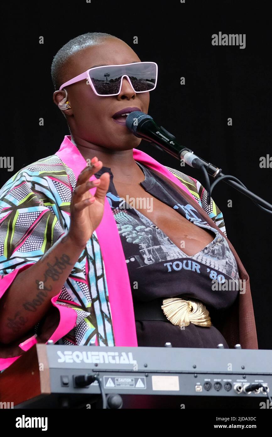 Classically trained British born gospel and neo-soul singer Laura Mvula ...