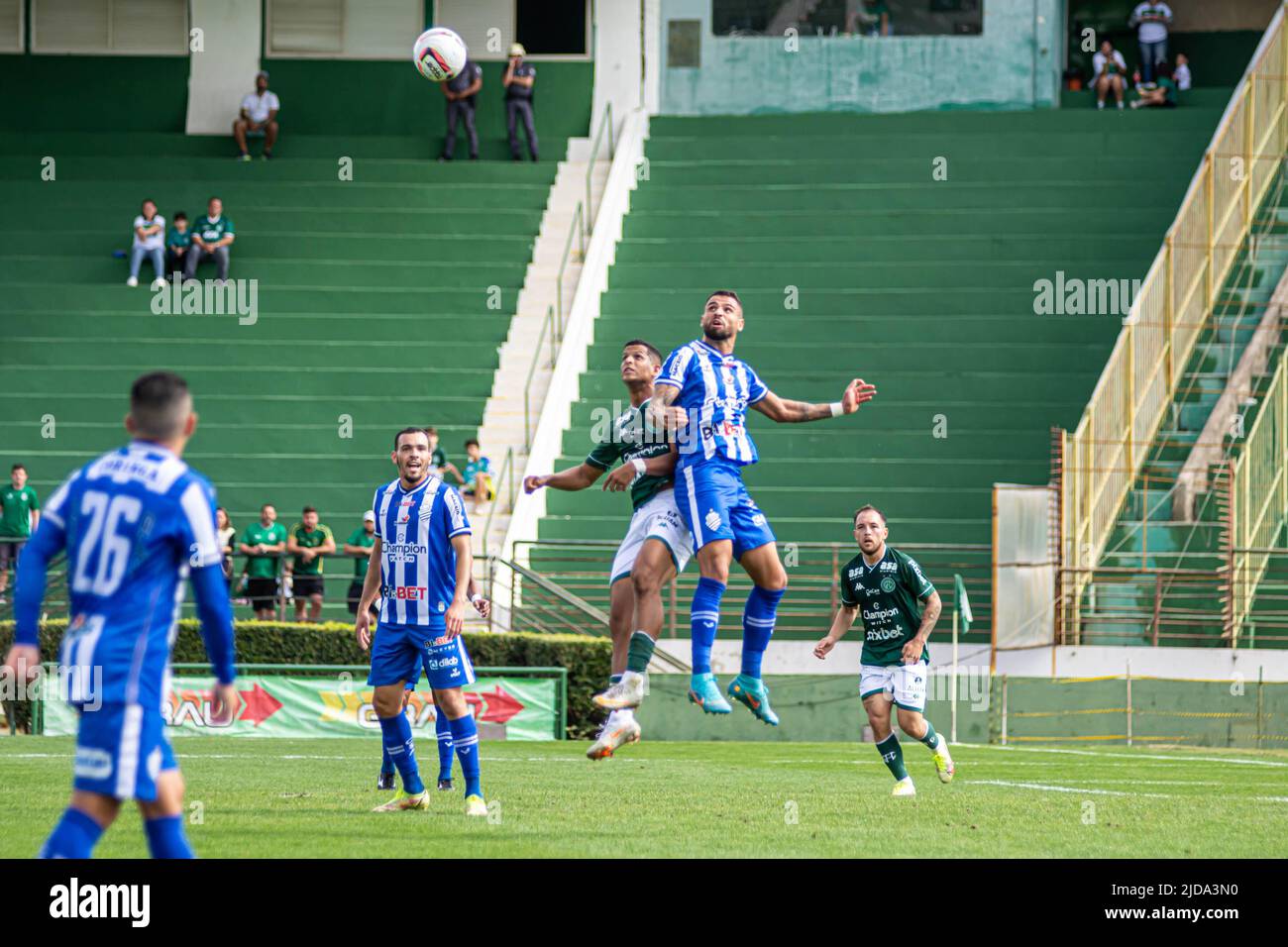 Campinas, Brazil. 19th June, 2022. Lucão do Break during Guarani X Csa ...