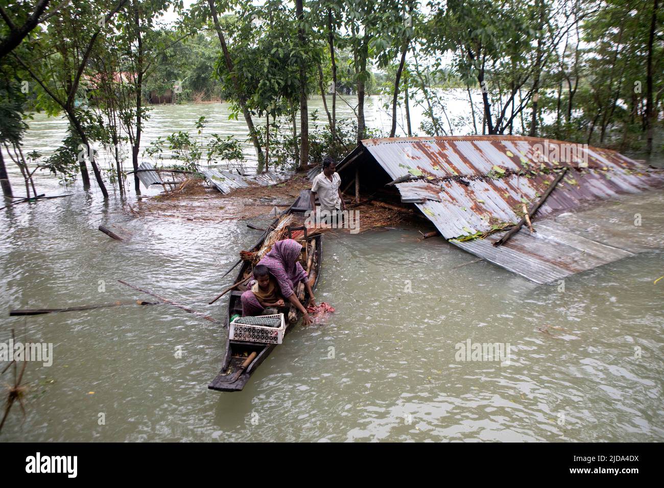 Sylhet floods hi-res stock photography and images - Alamy