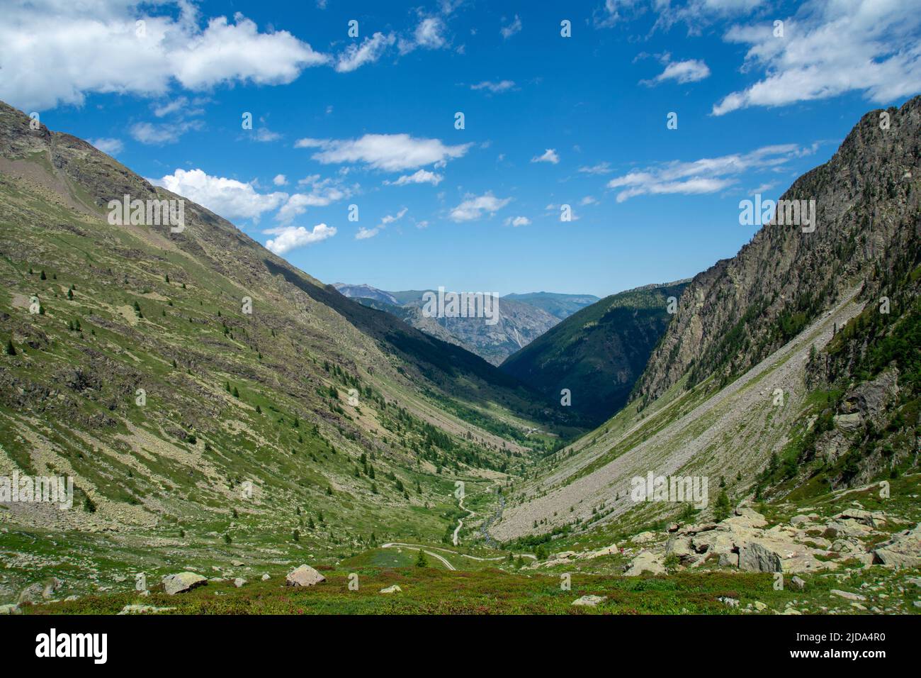 The flowering of rhododendrons, the Lausfer lakes and the Corborant ...