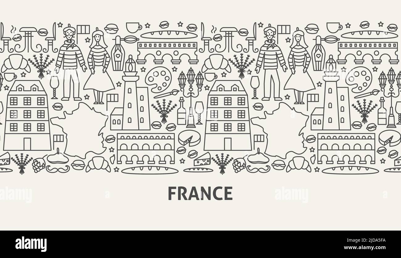 French banner Stock Vector Images - Alamy