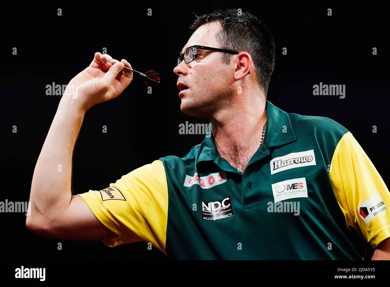 19 June 2022, Hessen, Frankfurt/Main: Darts: World Team Championship ...