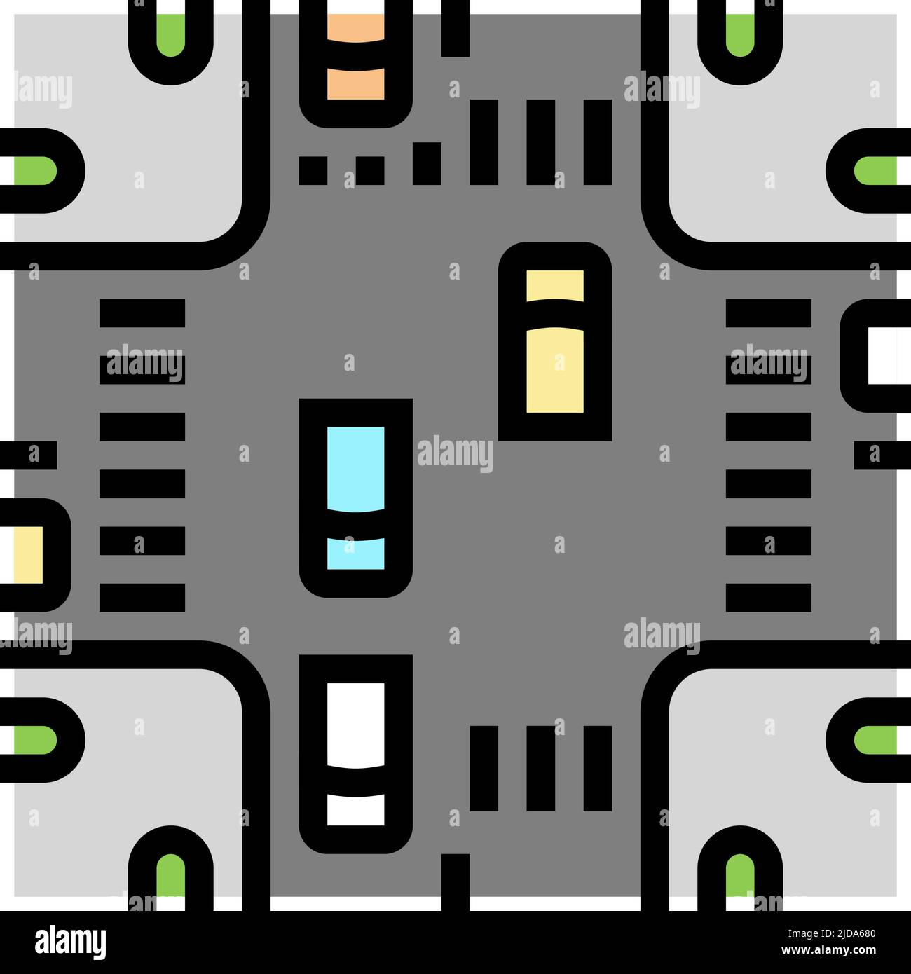 Arterial street Stock Vector Images - Alamy