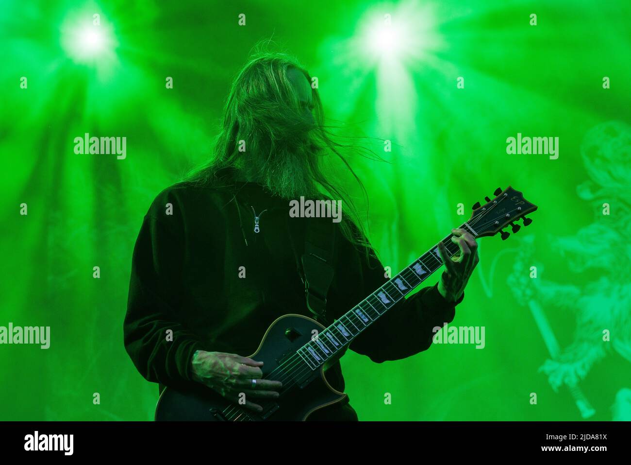 Copenhagen, Denmark. 17th, June 2022. The Norwegian black metal band ...