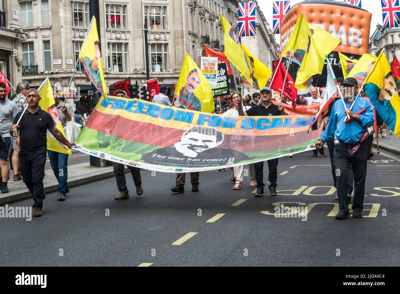 We Demand Better march in central London, thousands of protesters march ...