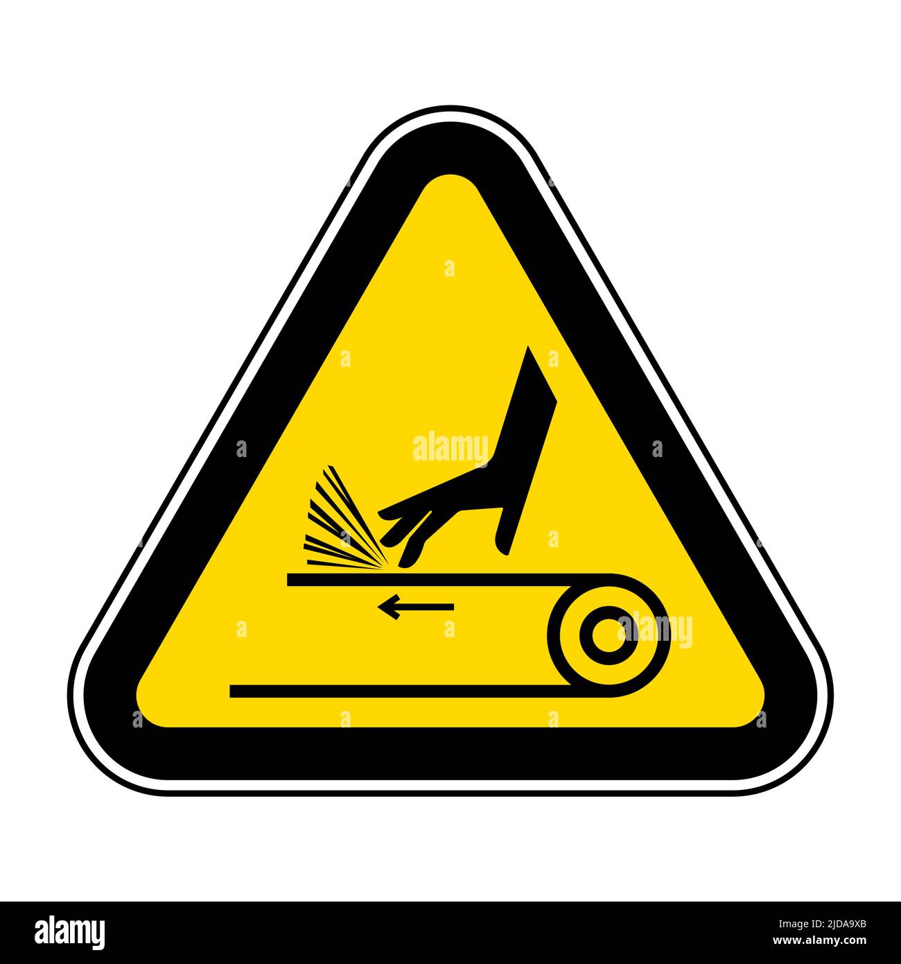 Hand Abrasion Belt Drive Symbol Sign, Vector Illustration, Isolate On ...