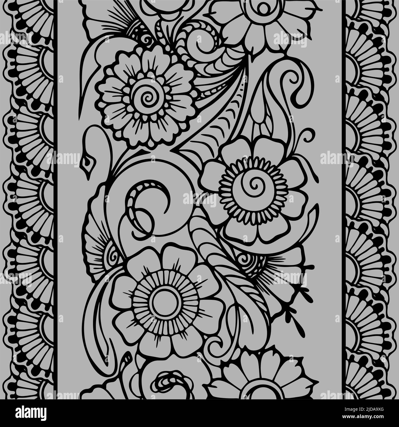 Seamless frame Stock Vector Images - Alamy