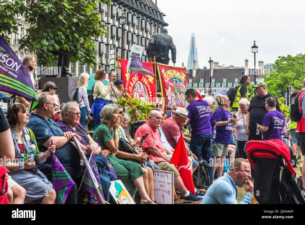 We Demand Better march in central London, thousands of protesters march ...
