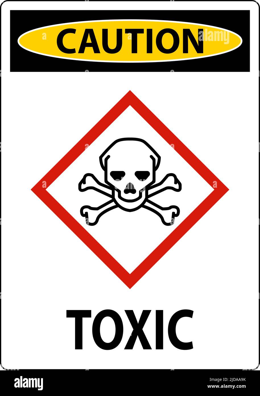 Ghs hazard pictogram caution health hi-res stock photography and images ...