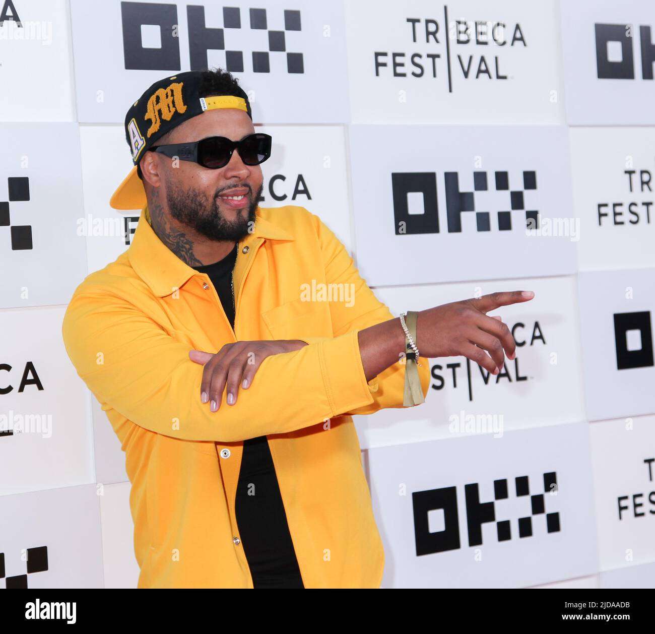 NEW YORK, NY, USA - JUNE 18, 2022 : Musician and actor Jamal Trulove ...