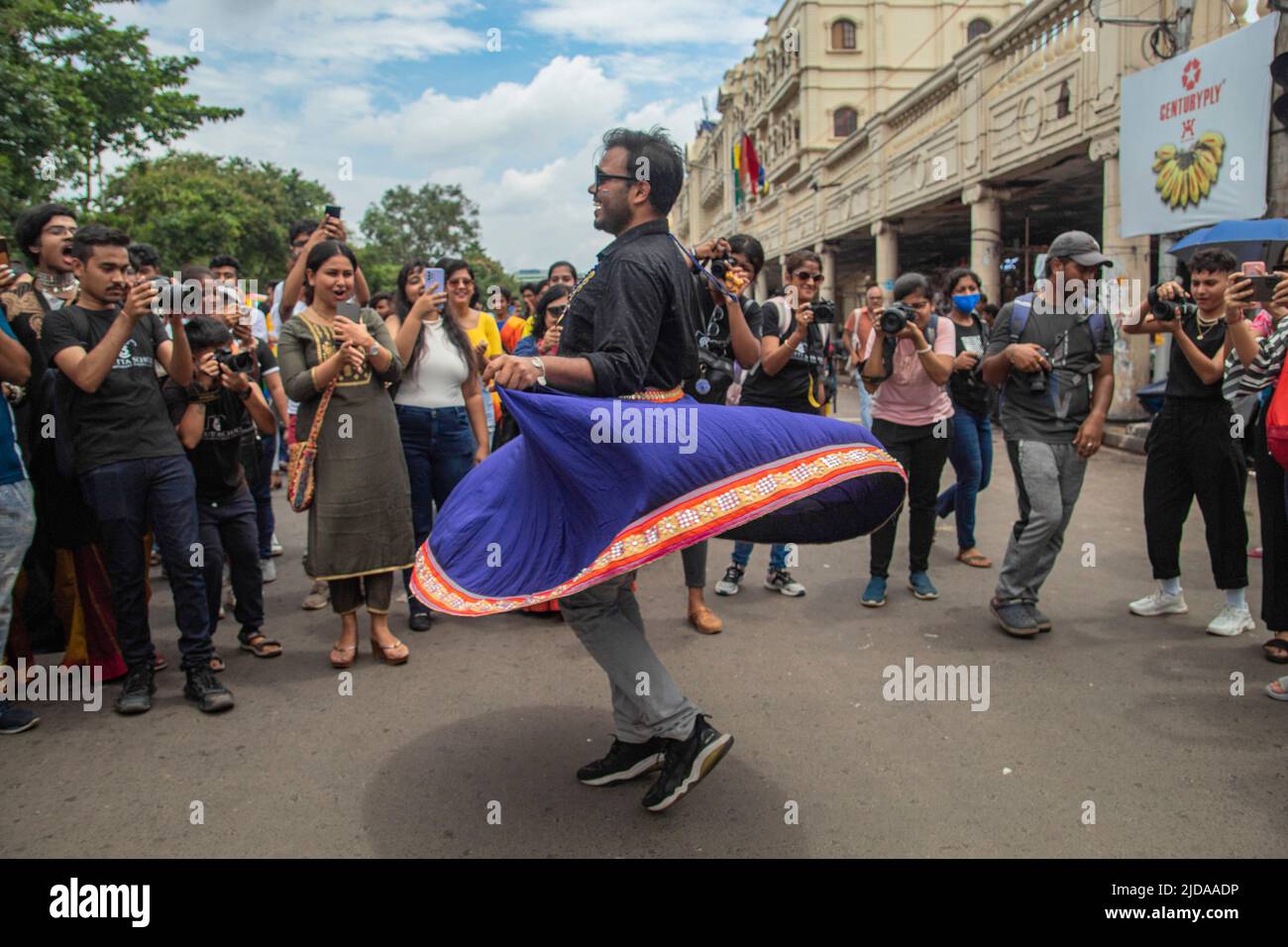 Kolkata, India. 19th June, 2022. LGBTQ Rainbow Pride Month celebrated ...
