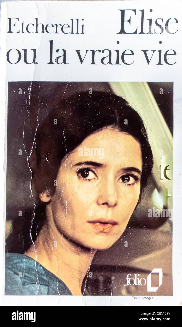 Elise ou la vraie vie Book by Claire Etcherelli - 1967 Stock Photo - Alamy