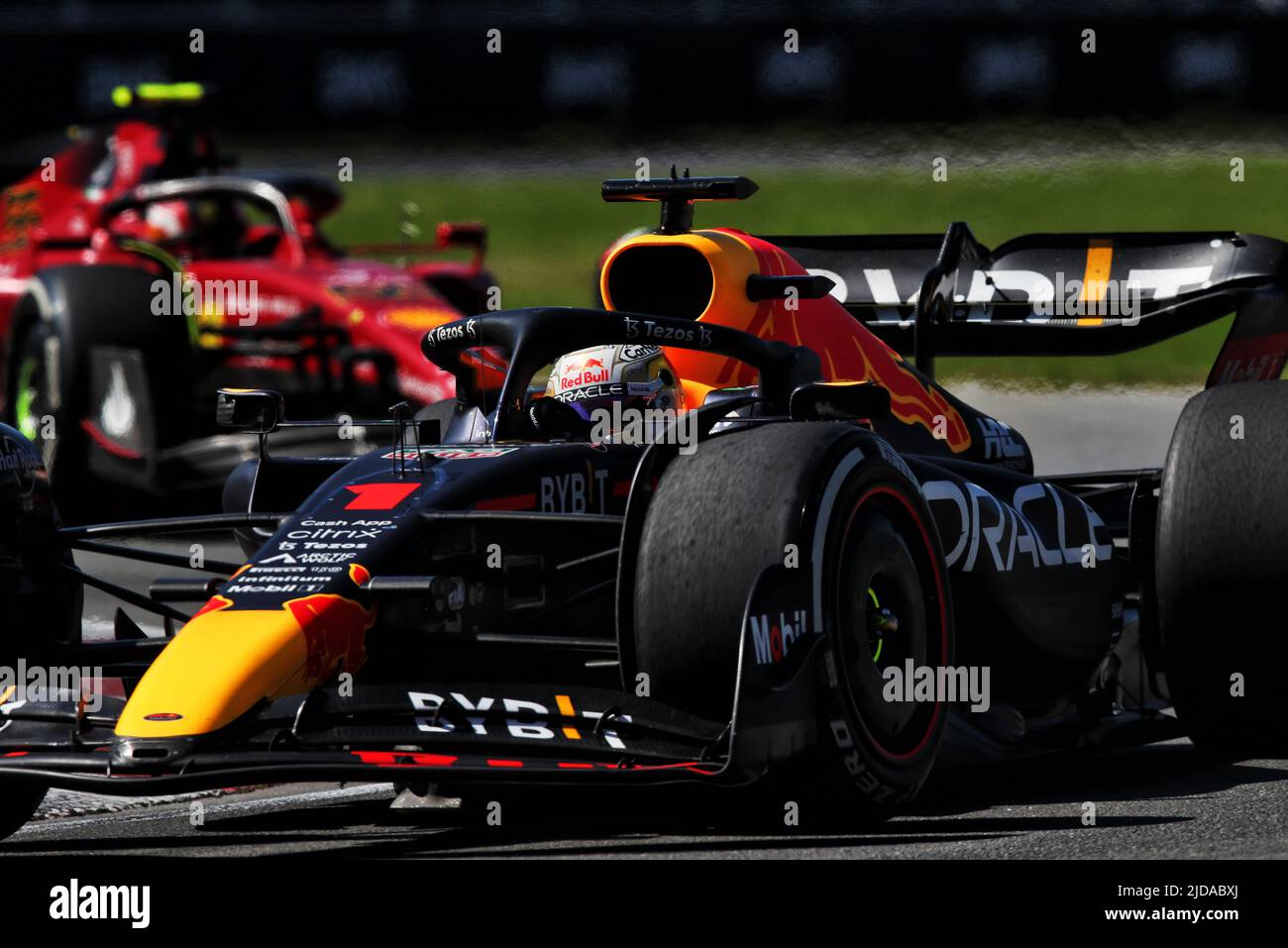 Max Verstappen (NLD) Red Bull Racing RB18. Canadian Grand Prix, Sunday ...