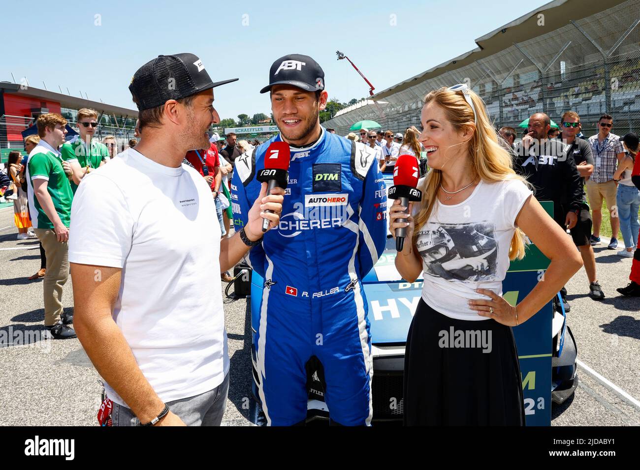 Imola, Italien. 19th June, 2022. DTM Imola 2022, Timo Scheider, #7 ...