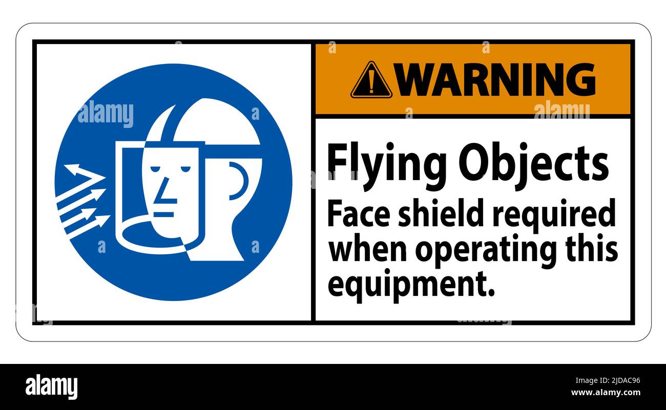 Warning sign flying objects hi-res stock photography and images - Alamy