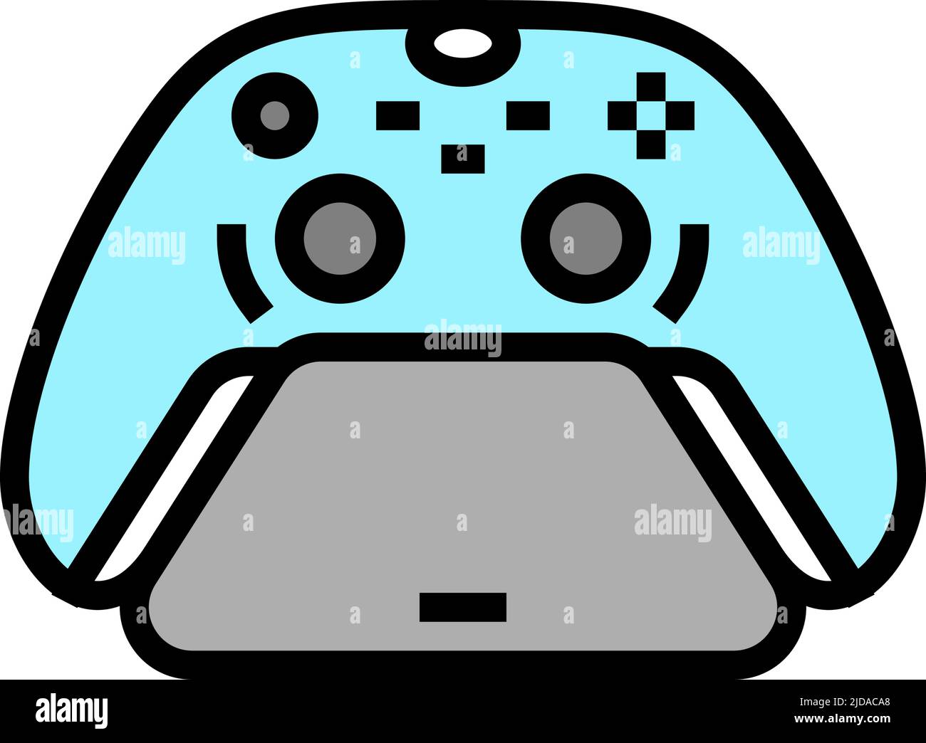 controller stand color icon vector illustration Stock Vector Image ...