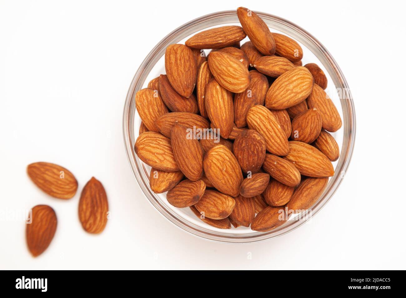Delicious almond nut raw piece for vegan. Almond full macro shoot nuts ...