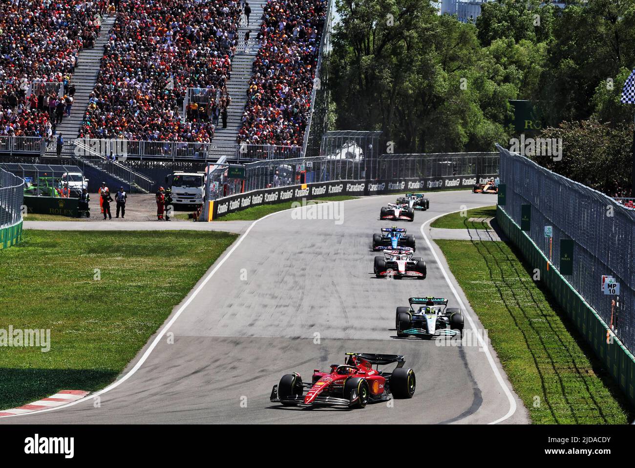 Montreal, Canada. 19th June, 2022. Carlos Sainz Jr (ESP) Ferrari F1-75 ...