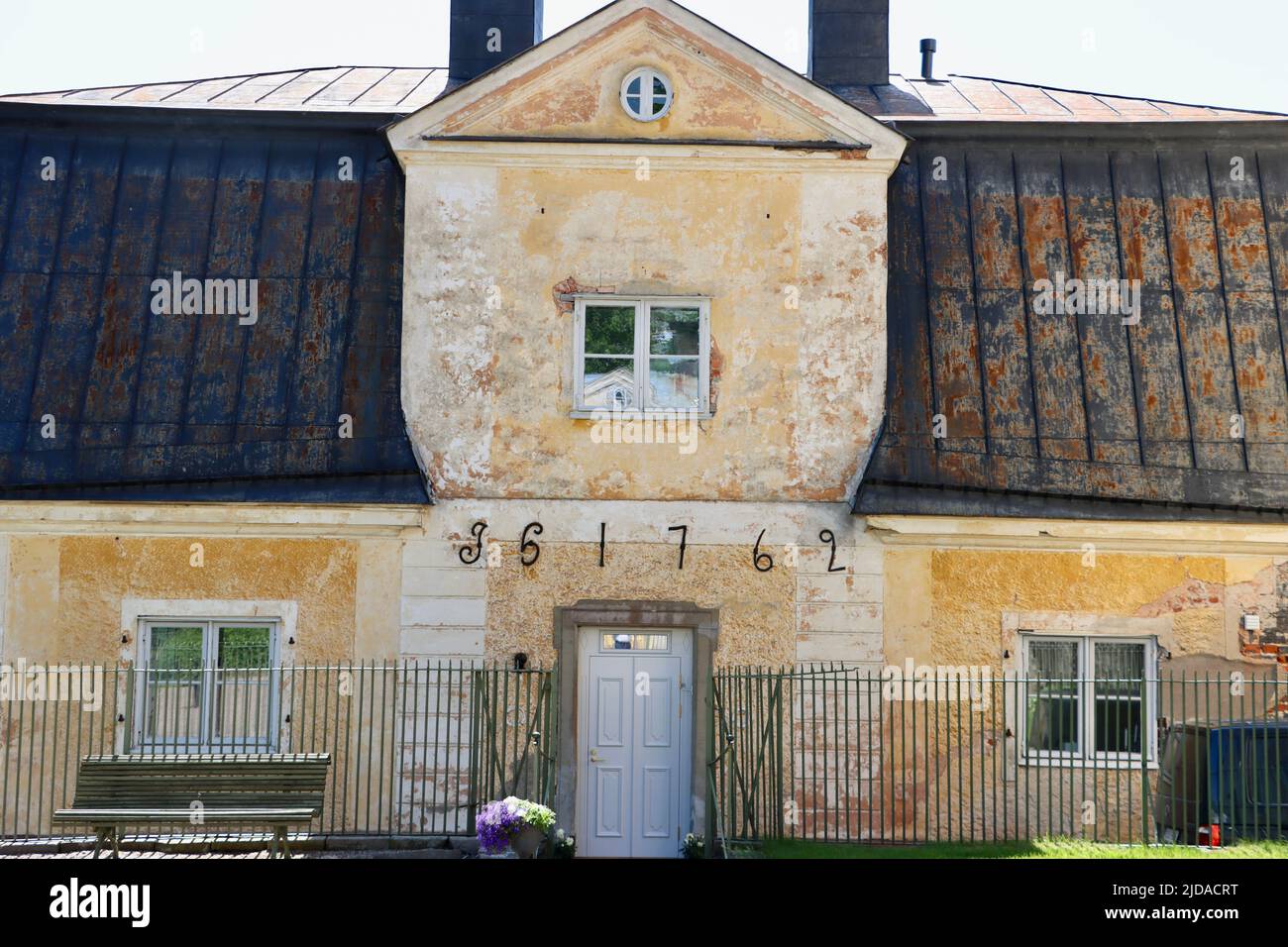 Fagervik manor from 1762 in Inkoo, southern Finland Stock Photo - Alamy