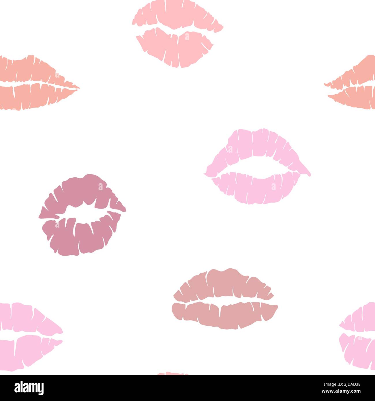 Lip Print Wallpaper