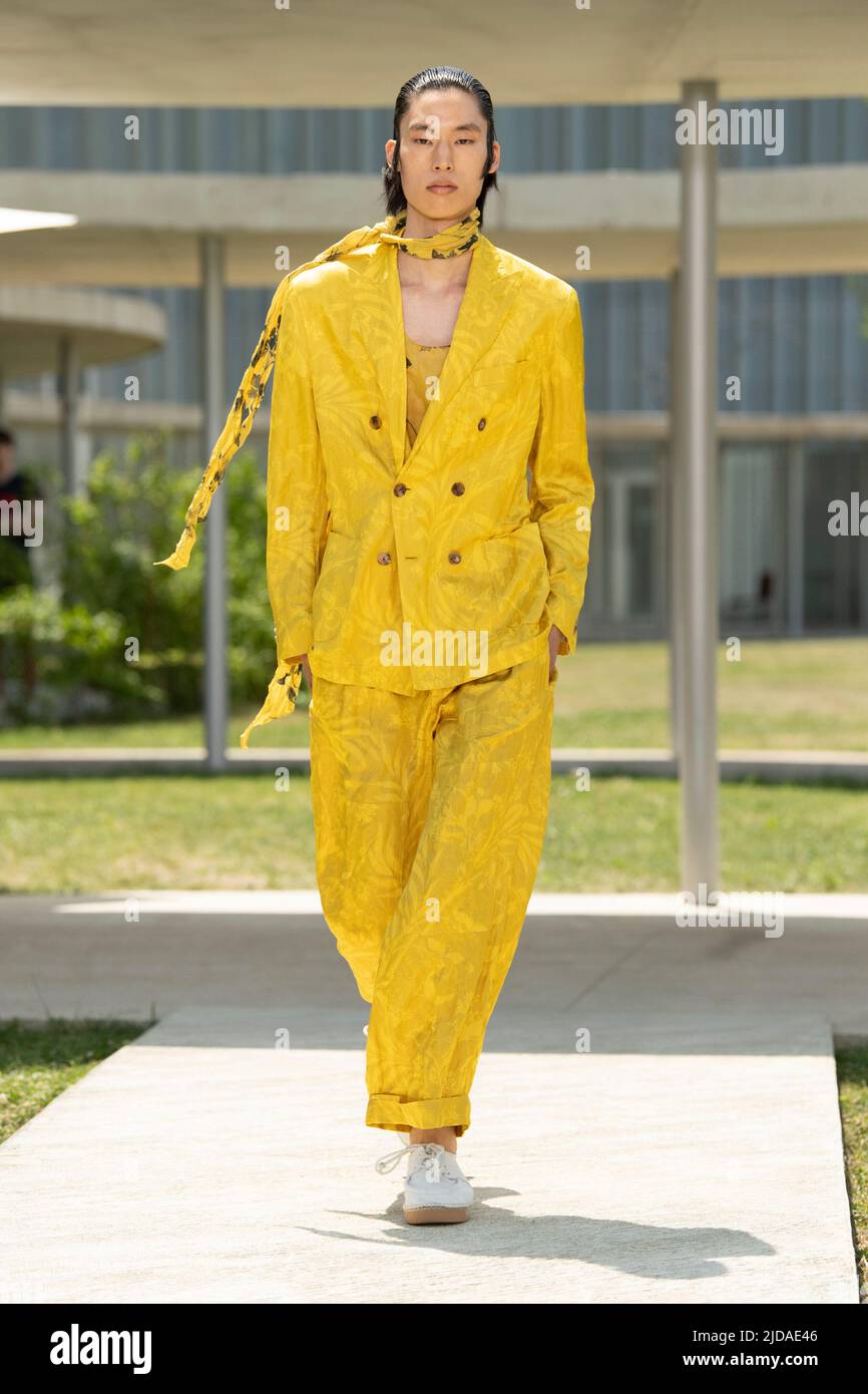 Milan Fashion Week - Men S/S 2023 Etro - catwalk Milan, Italy 19th June ...