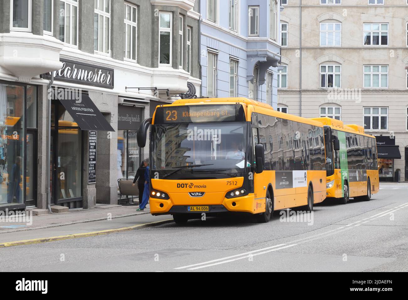 Danish bus station hi-res stock photography and images - Alamy