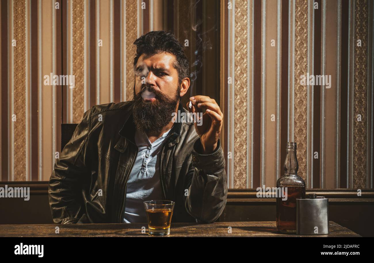 Drinking brandy hi-res stock photography and images - Alamy