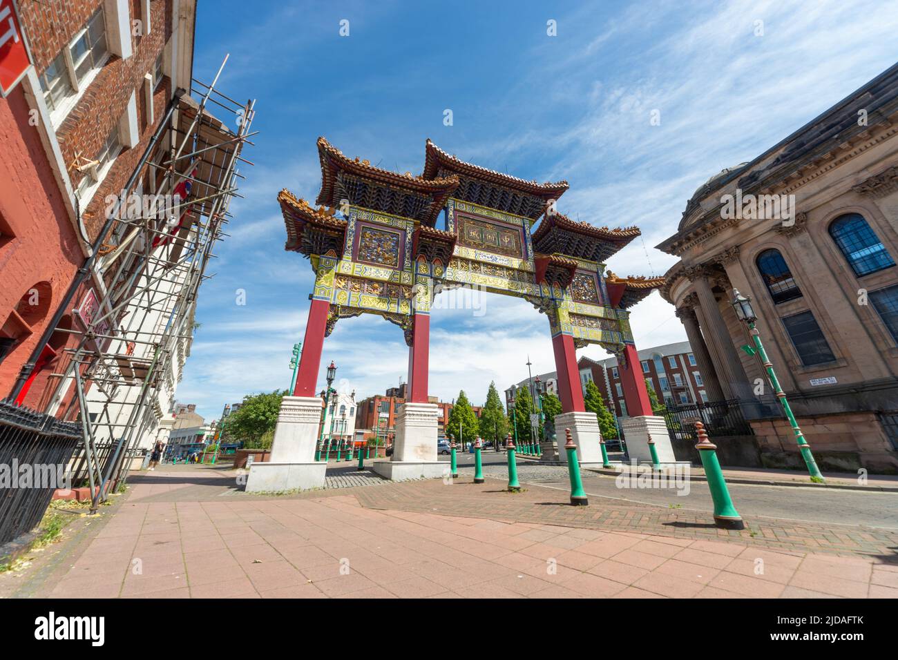 Liverpool chinatown nelson street hi-res stock photography and images ...