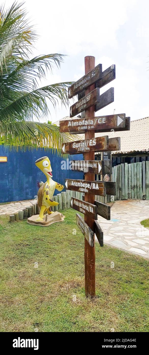 Projeto Tamar, Orla do Atalaia, Aracaju, Sergipe, Brazil Stock Photo ...