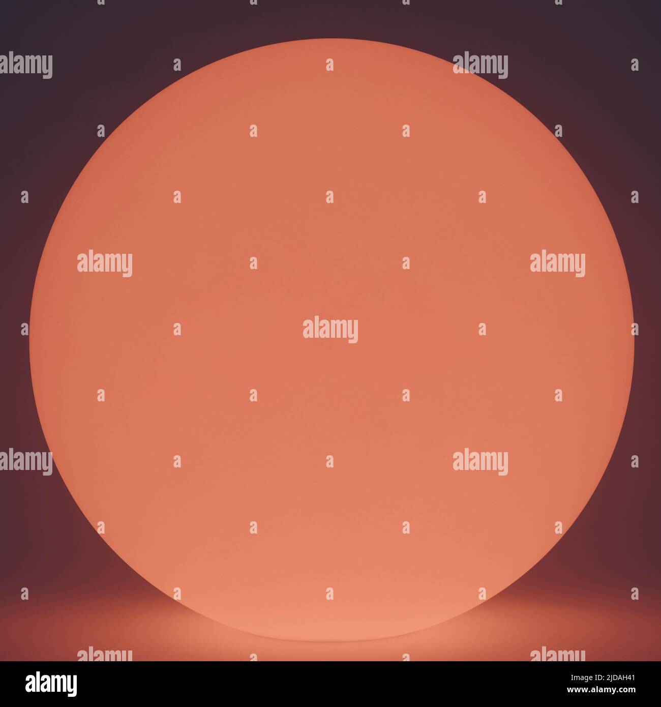 Glowing and illuminated spherical orb Stock Photo - Alamy