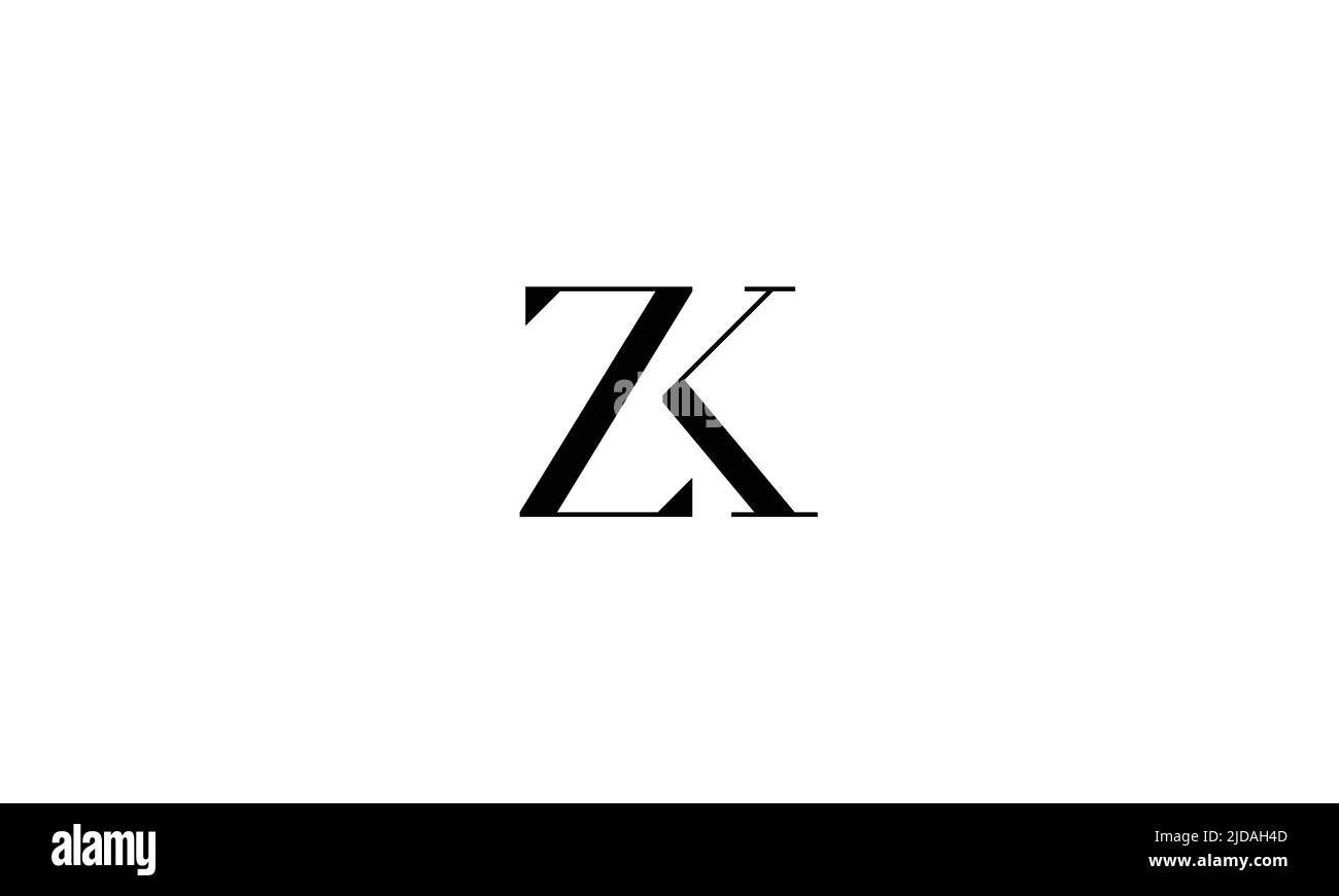 Zk letters hi-res stock photography and images - Alamy
