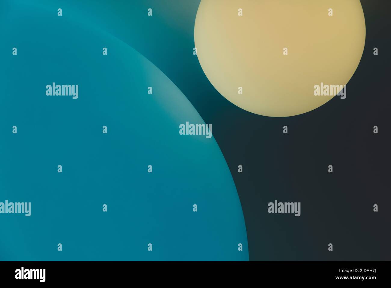 Glowing and illuminated spherical orbs Stock Photo - Alamy