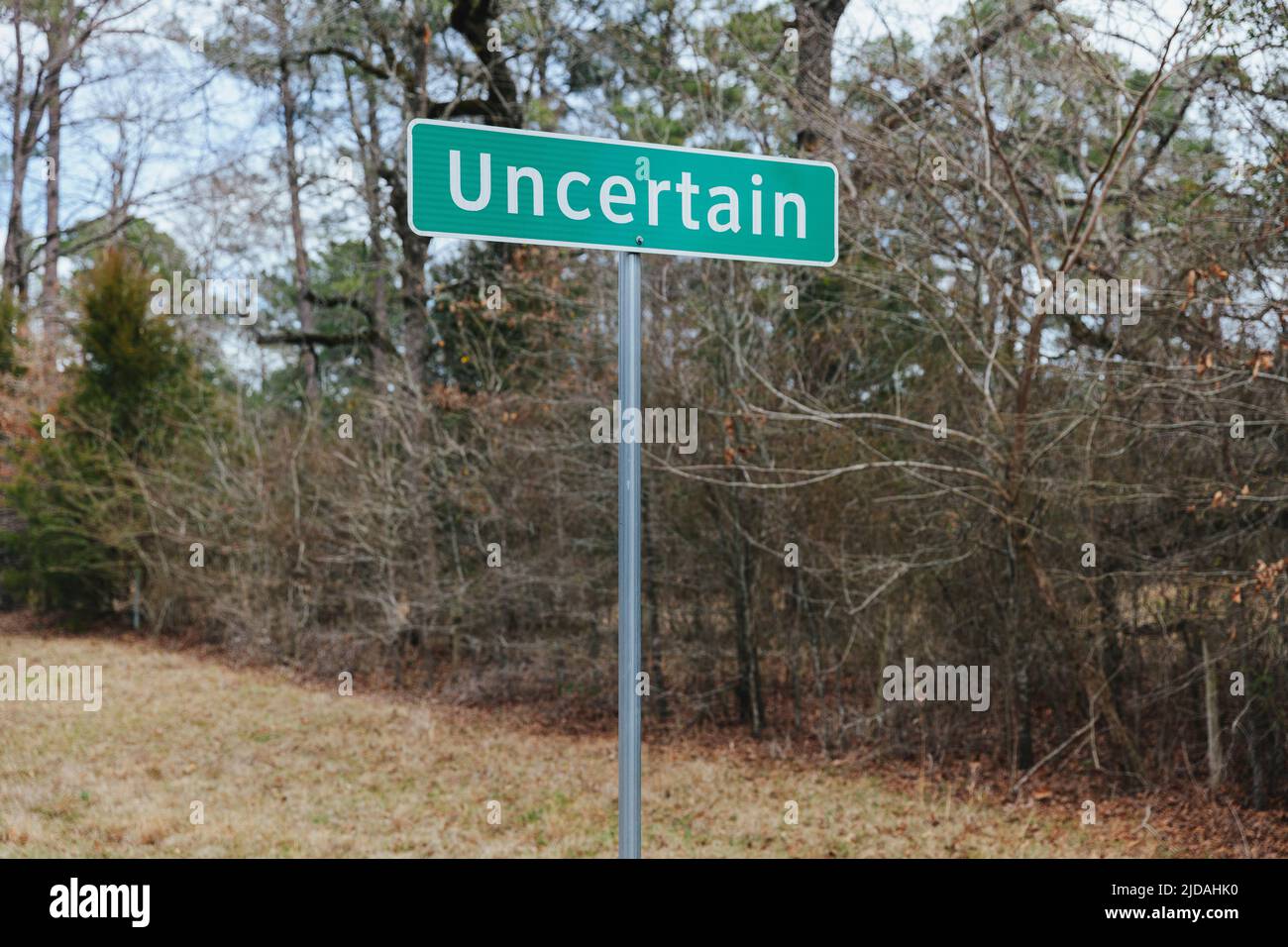 Uncertain sign hi-res stock photography and images - Alamy